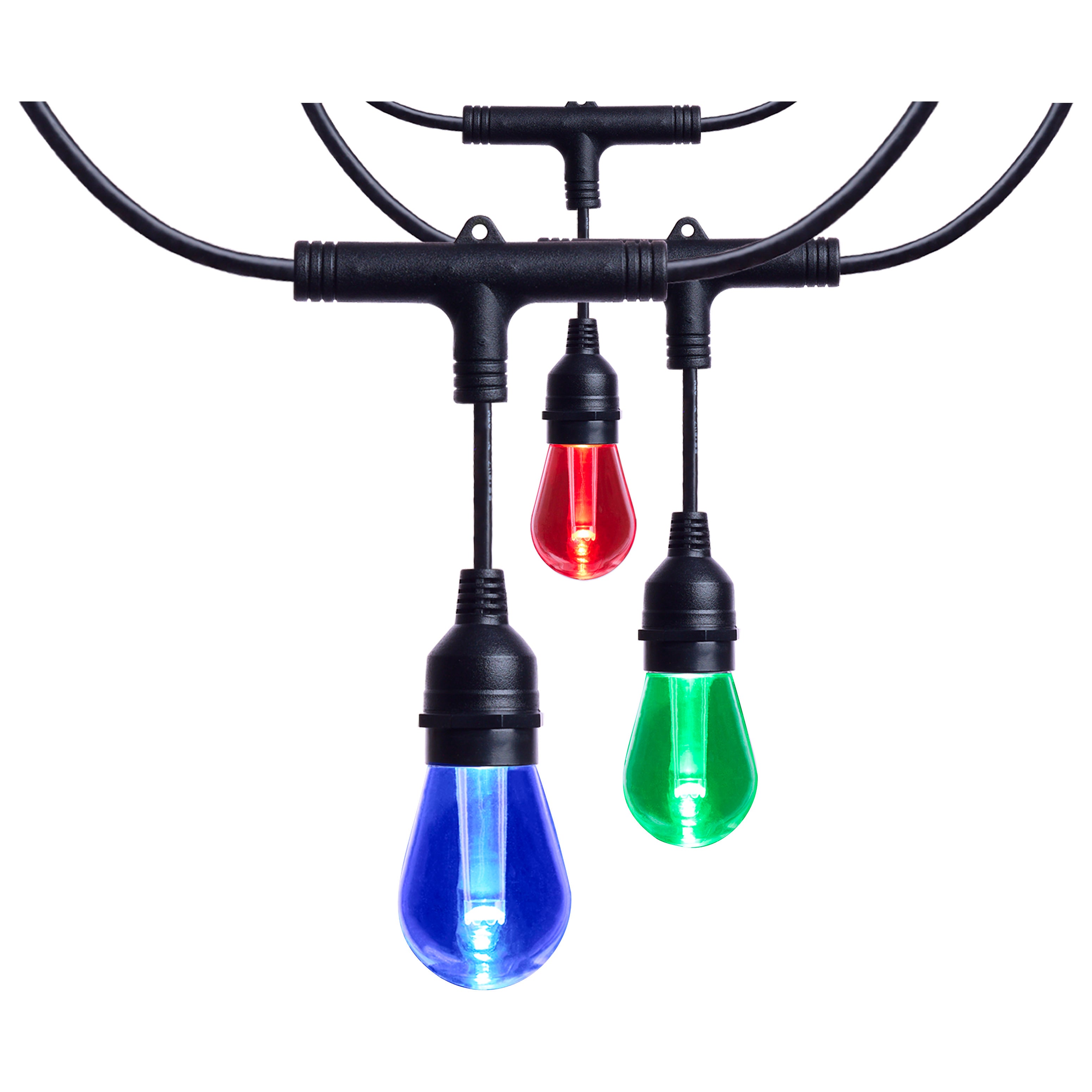 Starfish WiFI Smart LED Indoor/Outdoor 48 ft. String Lights with 15-S1